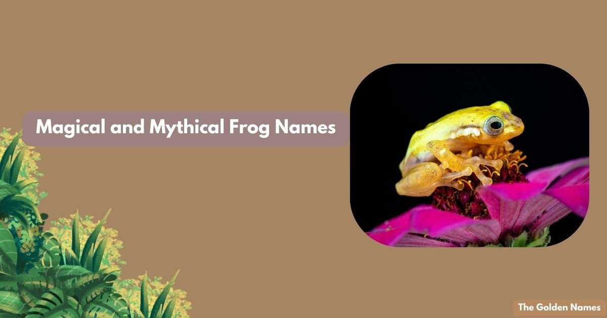 500+ Pet Frog Names (Cute, Funny, & Famous)